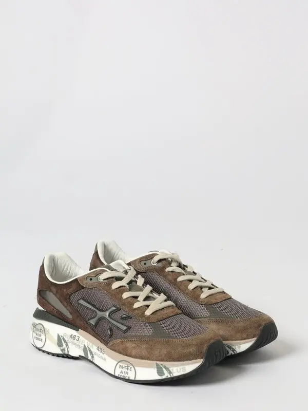 Premiata Lace Up Sneakers - Grey
