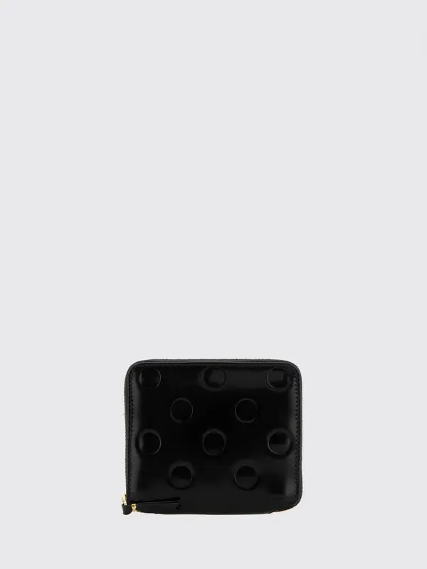 Comme Des Garçons Continental Zip-around Leather Wallet By