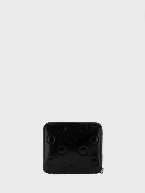 Comme Des Garçons Continental Zip-around Leather Wallet By