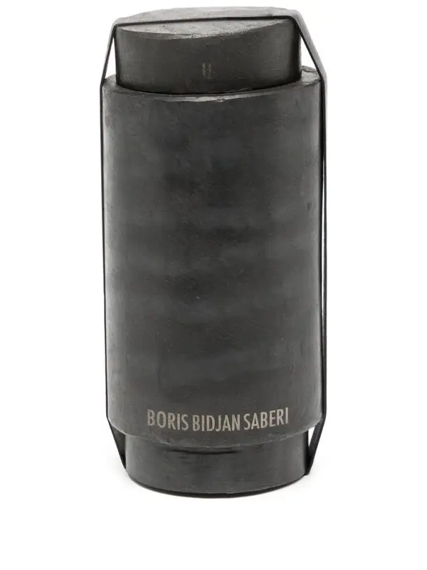 Boris Bidjan Saberi Candle 1 Logo-print Candle - Black