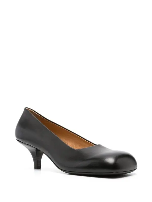 Marsèll 70mm Tillo Leather Pumps - Black