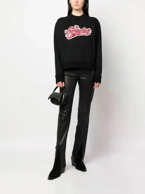 Dsquared2 Logo Print Long Sleeve Sweatshirt