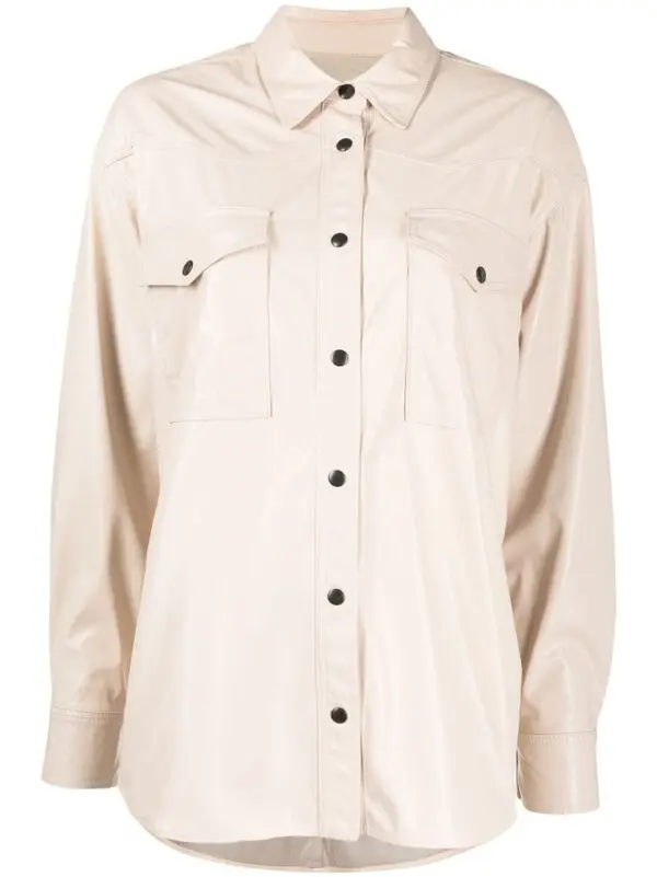MARANT ETOILE Berny Shirt - Neutrals