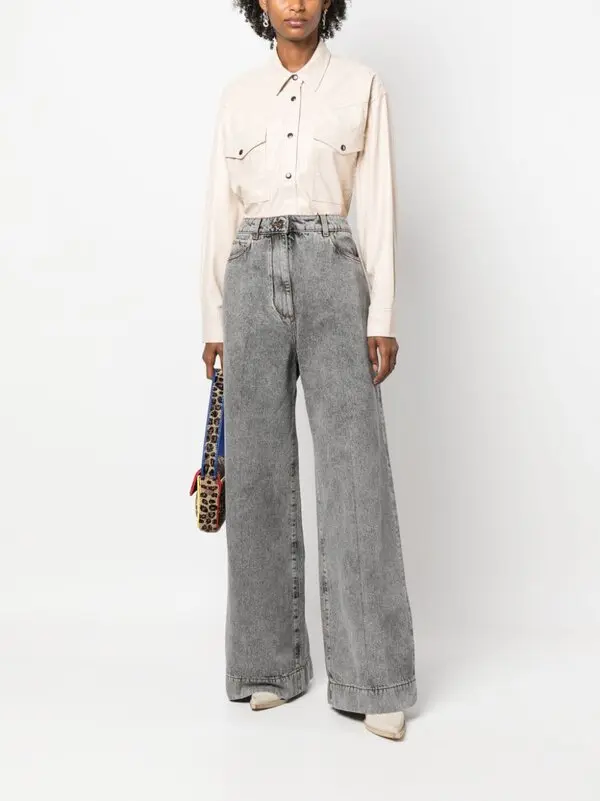 MARANT ETOILE Berny Shirt - Neutrals