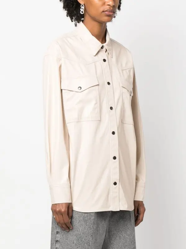 MARANT ETOILE Berny Shirt - Neutrals