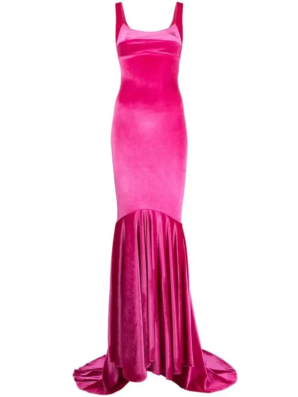 ATU BODY COUTURE Pleated Maxi Dress