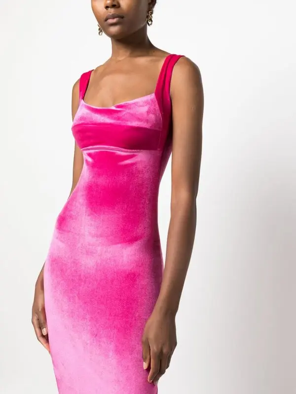 ATU BODY COUTURE Pleated Maxi Dress
