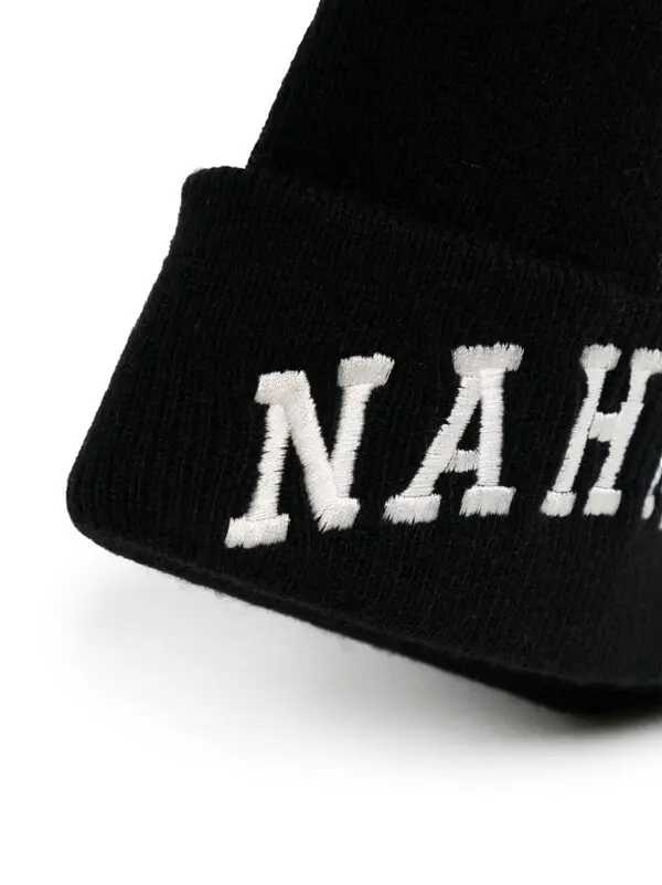 NAHMIAS Logo-embroidered Wool-cashmere Blend Beanie