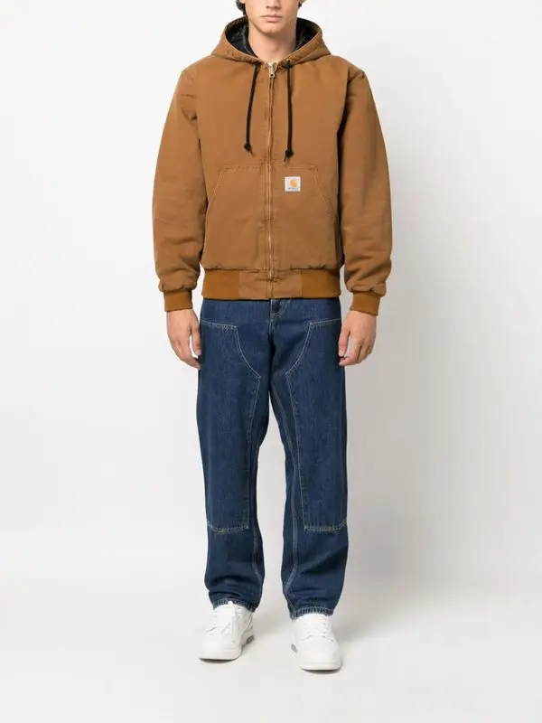 Carhartt Work In Progress Nash Dklow-rise Panelled Jeans - Blue