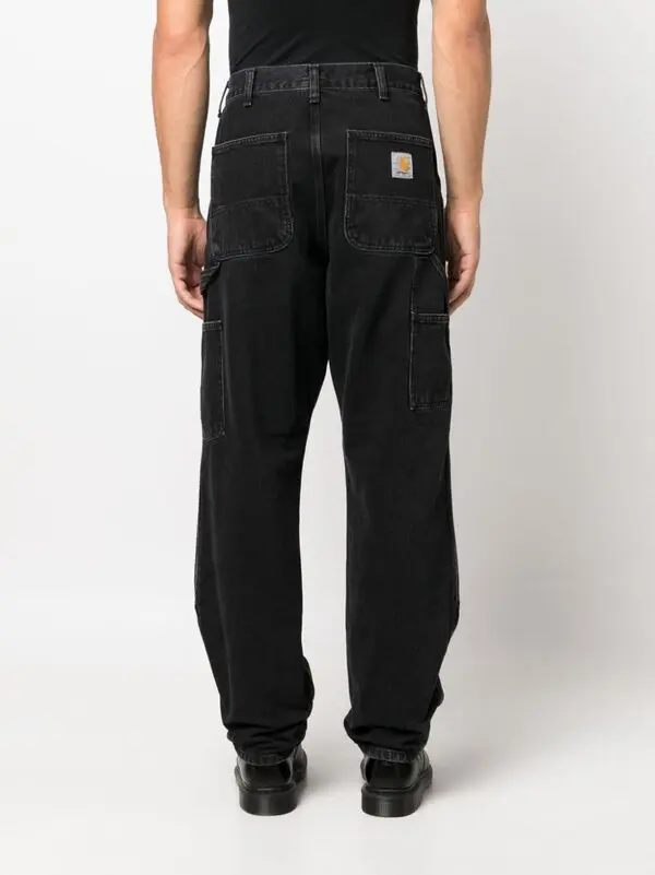 Carhartt Work In Progress Double Knee Trousers - Black