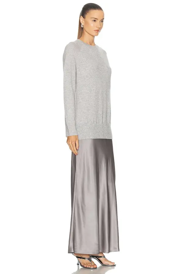Christopher Esber Monument Long Dress - Slate Grey