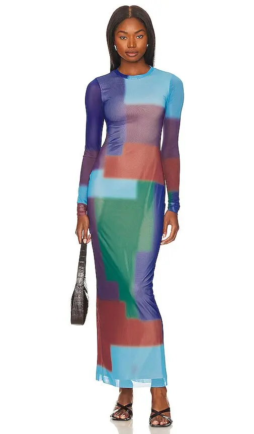 AFRM Didi Dress In Blue