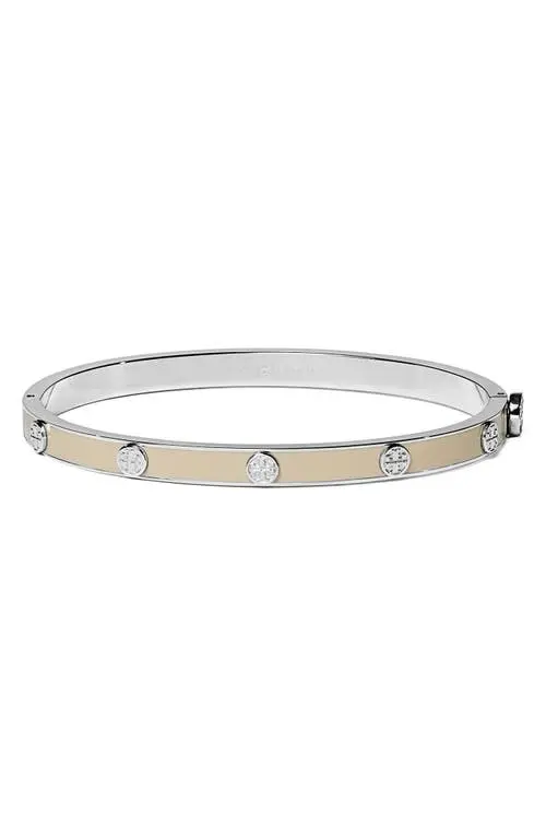 Tory Burch Miller Stud Enamel Hinge Bracelet