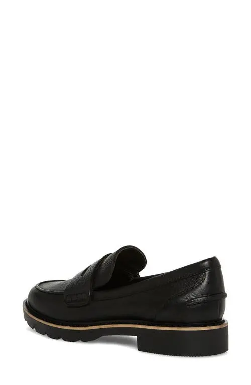 Blondo Waterproof Leather Loafer - Black Leather