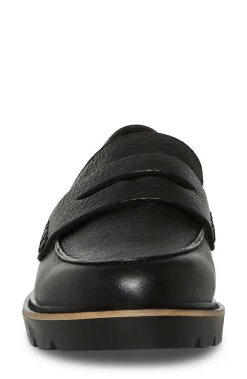 Blondo Waterproof Leather Loafer - Black Leather