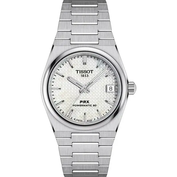 TISSOT Prx Powermatic 80 Bracelet Watch - Silver