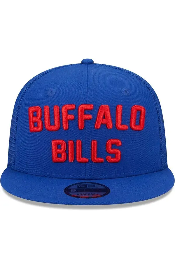 New Era Buffalo Bills Stacked Trucker 9fifty Snapback Hat