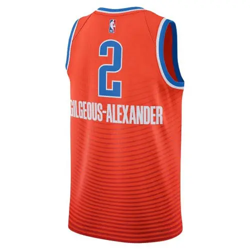 JORDAN BRAND Shai Gilgeous-alexander Oklahoma City Thunder Swingman Statement Edition Jersey