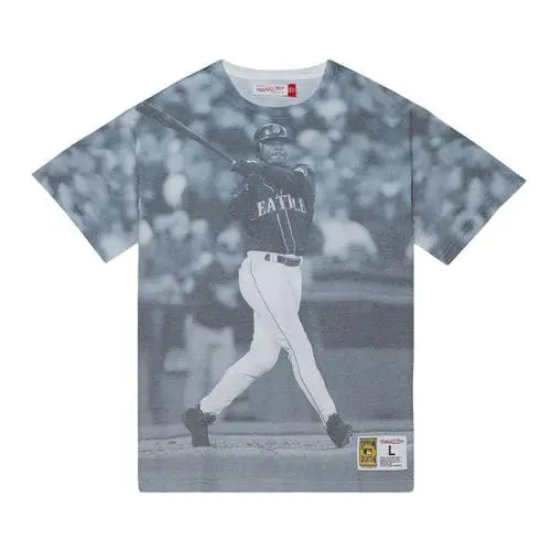 Mitchell & Ness Ken Griffey Jr. Seattle Mariners Cooperstown Collection Highlight Sublimated Player Graphic T-shirt