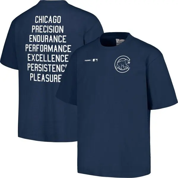 PLEASURES Chicago Cubs Precision T-shirt