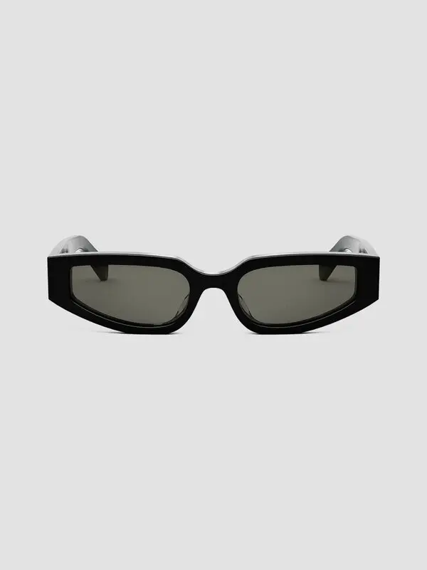 Celine Triomphe 54mm Geometric Sunglasses - Black