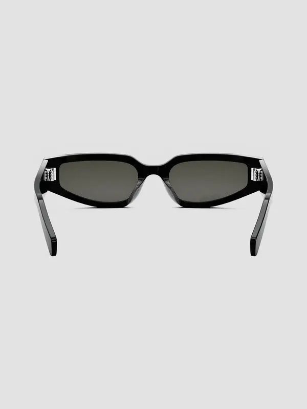 Celine Triomphe 54mm Geometric Sunglasses - Black