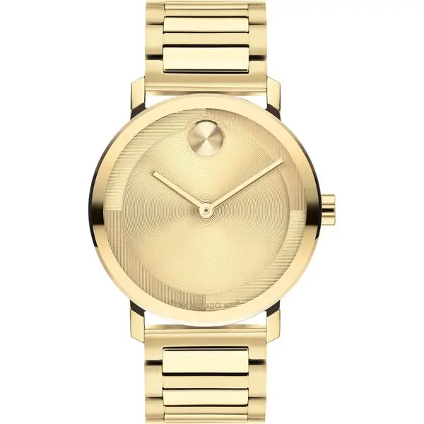 Movado Bold Evolution 2.0 Bracelet Watch - Gold Dial