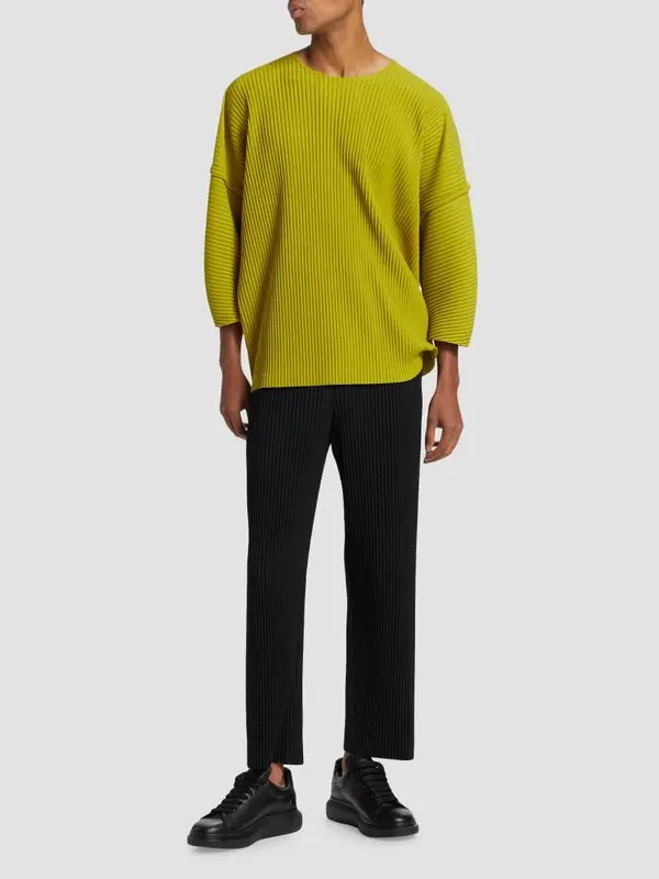 Issey Miyake Basics Pleated Knit Pants