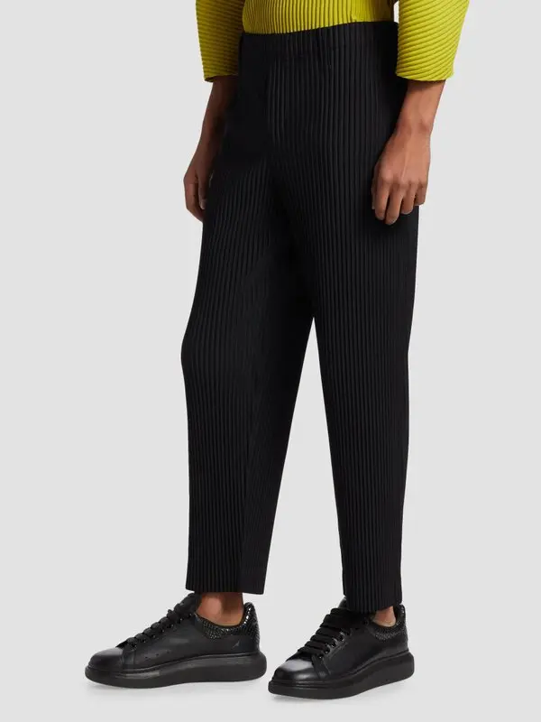 Issey Miyake Basics Pleated Knit Pants