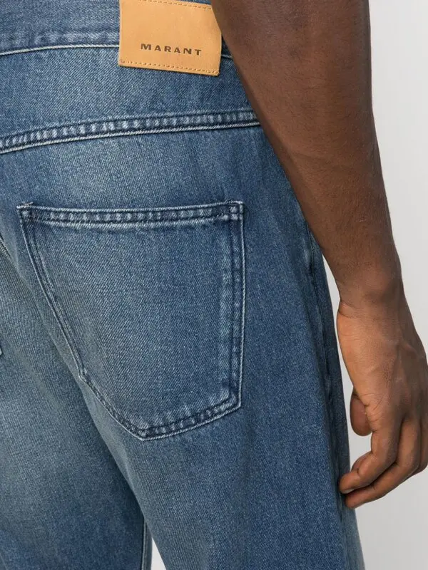 MARANT Jack Straight-leg Jeans - Blue