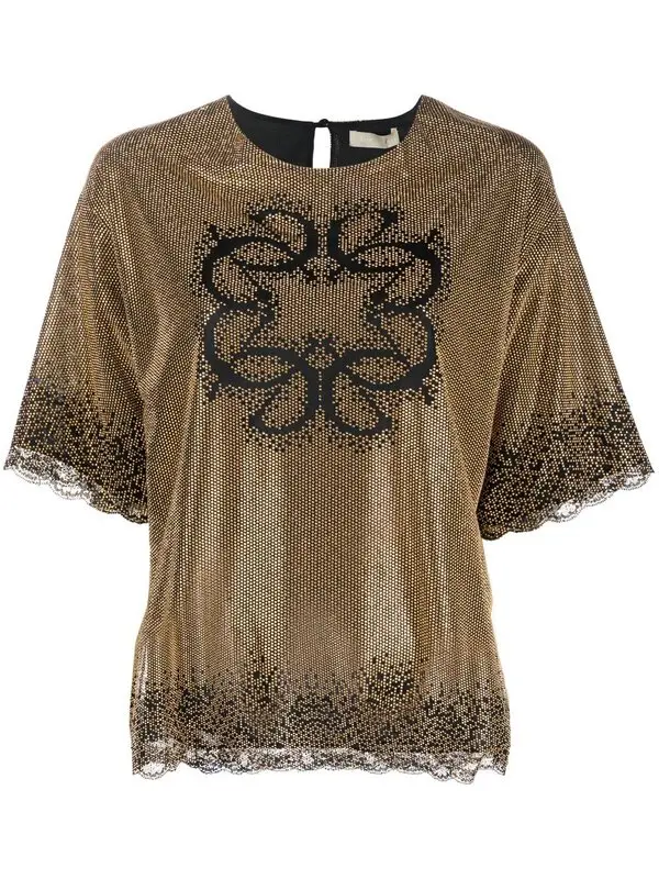 Elie Saab Embellished T-shirt