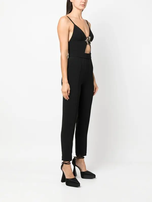 Elie Saab Silk Blend Jumpsuit With Cut-out Detail