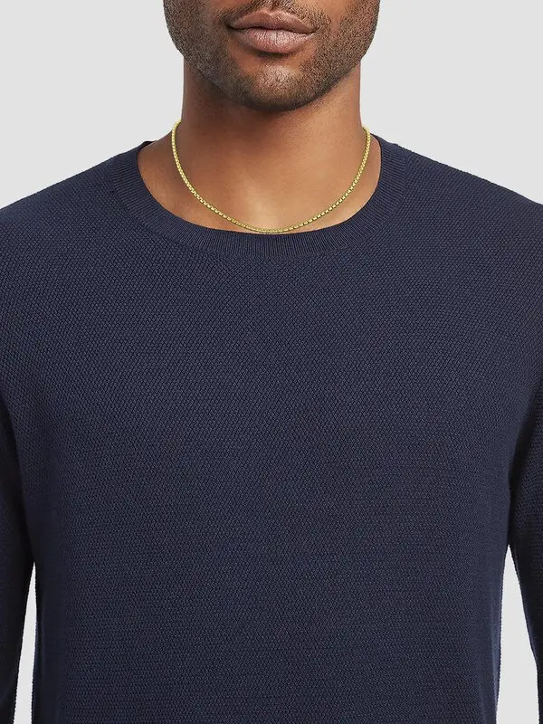 Saks Fifth Avenue Collection Collection 14k Yellow Fold Lite Round Box Chain Necklace