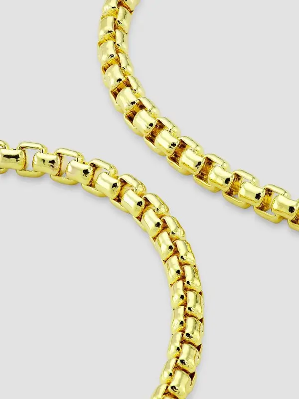 Saks Fifth Avenue Collection Collection 14k Yellow Lite Round Box Chain Necklace