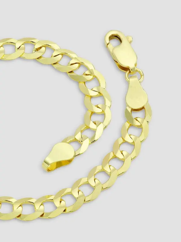 Saks Fifth Avenue Collection Collection 14k Yellow Comfort Curb Bracelet