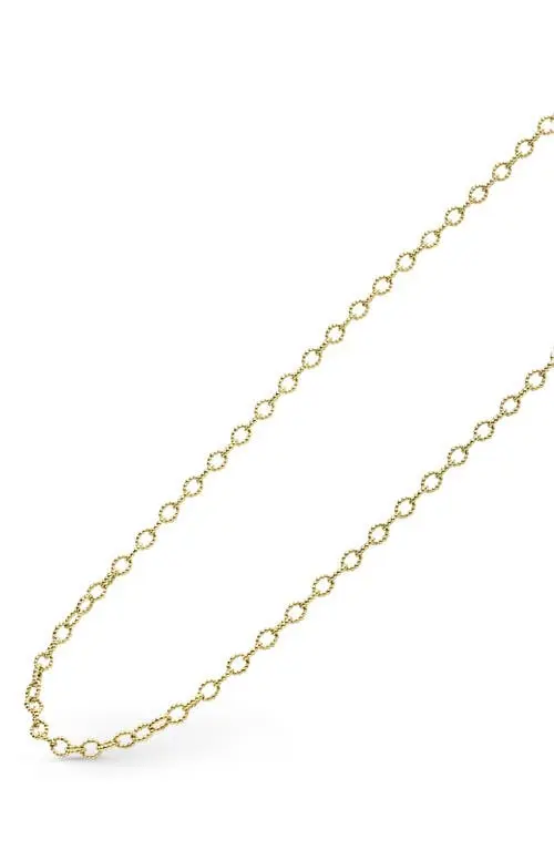 Lagos Signature Caviar Beaded Chain Necklace