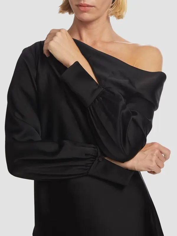 Simkhai Alice Off-the-shoulder Top - Black