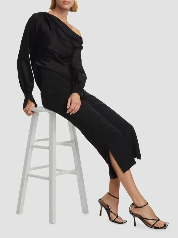 Simkhai Alice Off-the-shoulder Top - Black