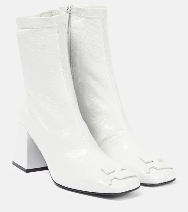 COURREGES Courrèges Heritage Faux Leather Ankle Boots