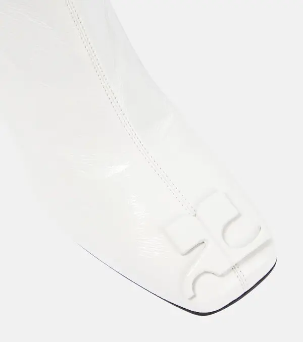 COURREGES Courrèges Heritage Faux Leather Ankle Boots