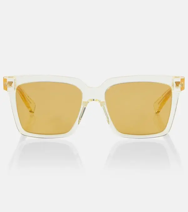 Bottega Veneta Soft Square Sunglasses - Yellow