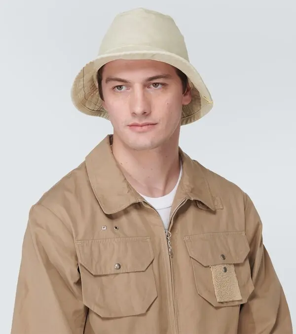 Visvim Buckley Cotton Bucket Hat In Beige - 40% Off | Editorialist