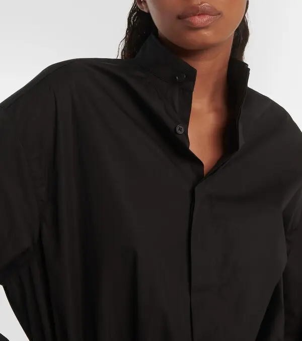 AZZEDINE ALAIA Alaïa Cotton Poplin Bodysuit