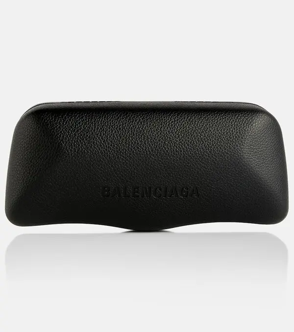 Balenciaga 90s Oval Sunglasses - Orange