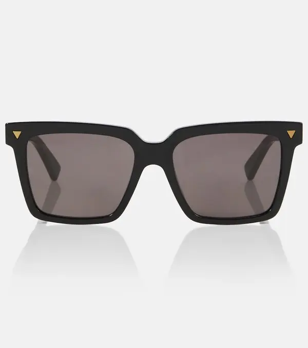 Bottega Veneta Soft Square Sunglasses - Black