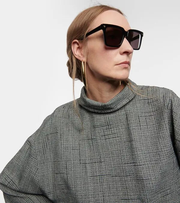 Bottega Veneta Soft Square Sunglasses