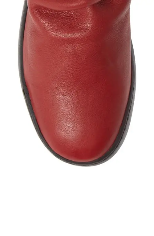 Fly London Bler Bootie - Red Leather