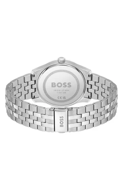 BOSS Principle Bracelet Watch - Silver