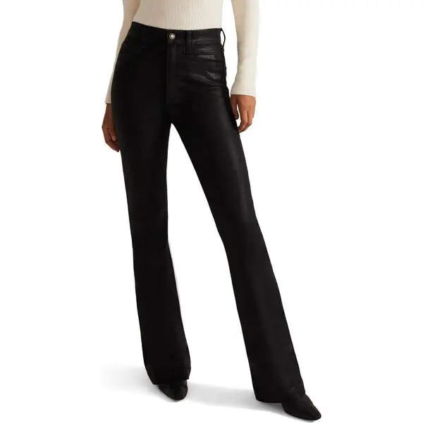 FAVORITE DAUGHTER The Valentina Bootcut Jeans - Obsidian
