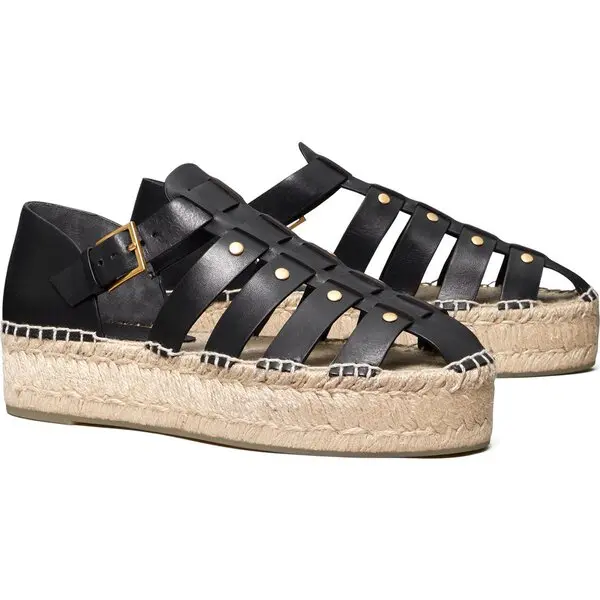 Tory Burch Fisherman Espadrille - Perfect Black